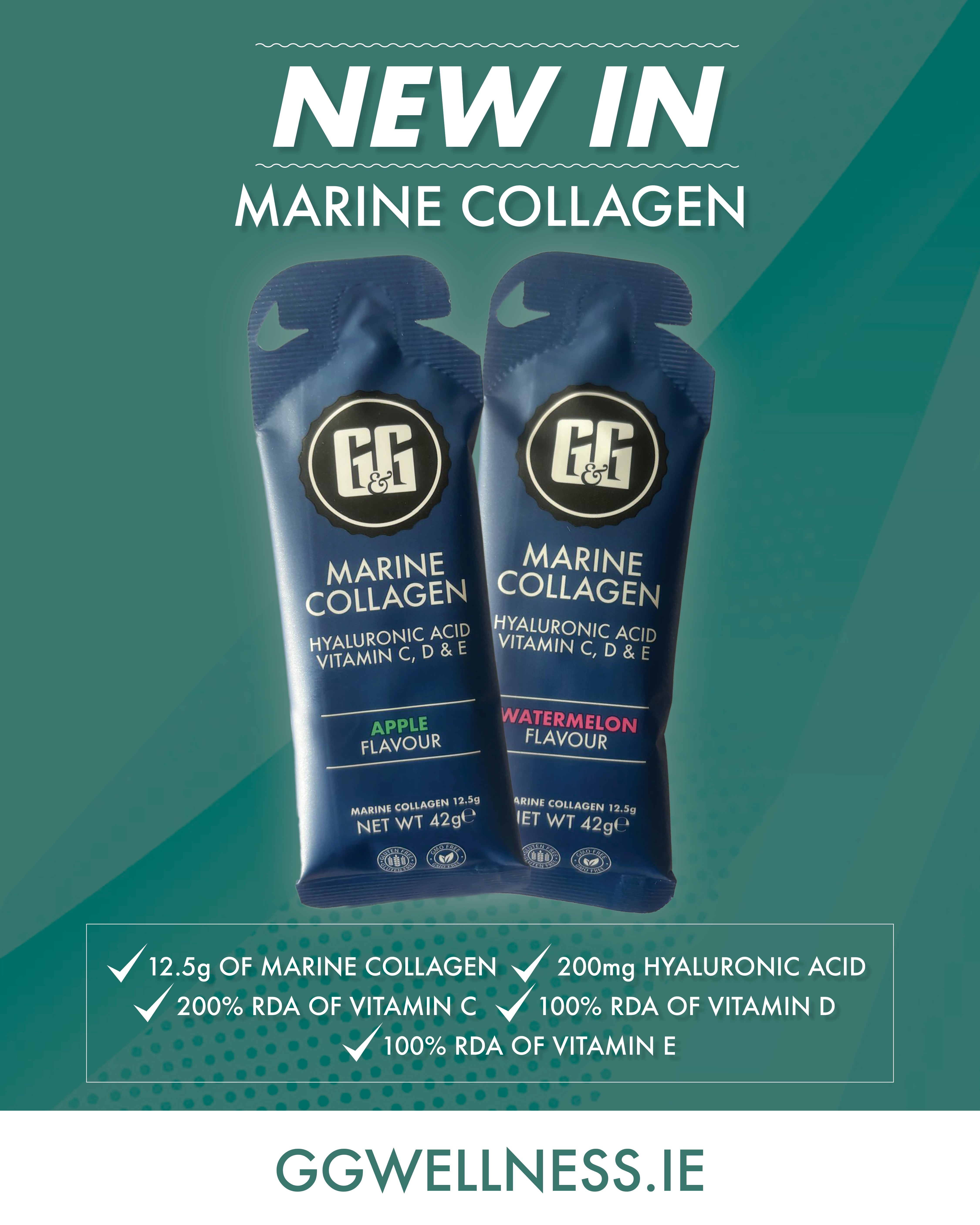 G&G Marine Collagen 12.5g (14 Sachets Per Box) – G&G Wellness